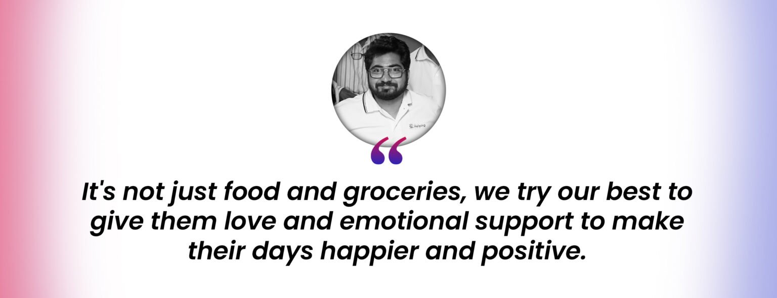 Art Of Helping Foundation by Deepankar Patil Feeds Abandoned Ajjis and Aazobas